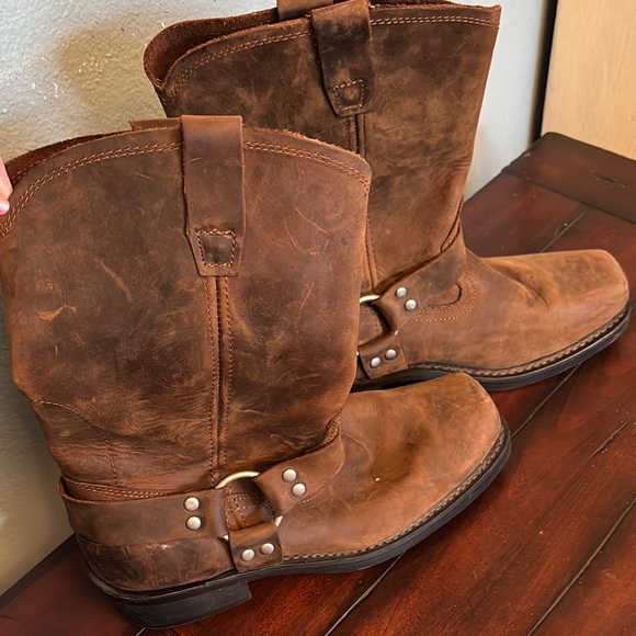 Cody James | Shoes | Cody James Brown Distressed Leather Cowboybiker ...